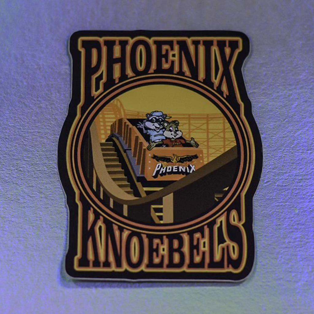 Phoenix Frame Sticker – Knoebels Amusement Resort